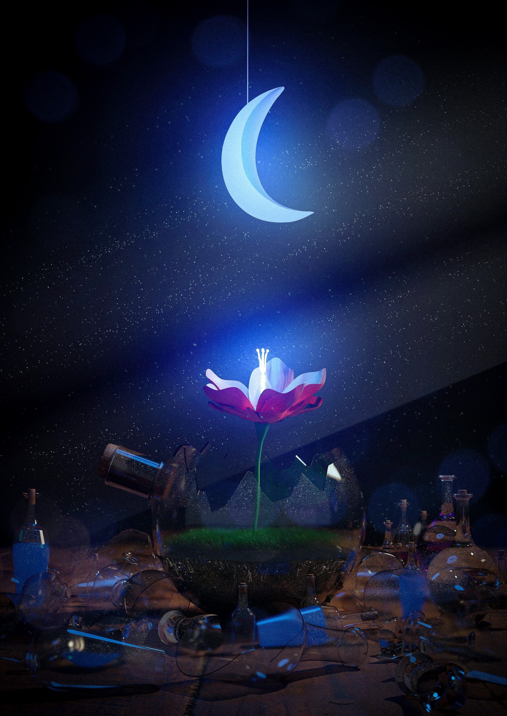 ArtStation - Moonflower