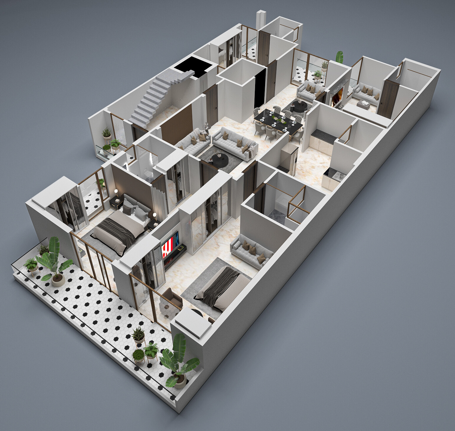 ArtStation - 3D Ariel View