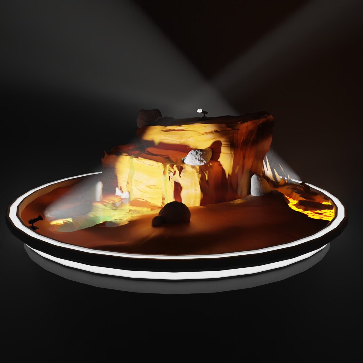 ArtStation - Desert on Plate