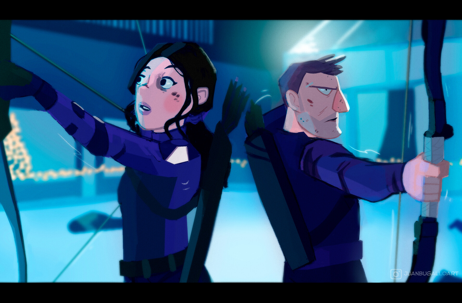 ArtStation - Hawkeye - Scene Studie