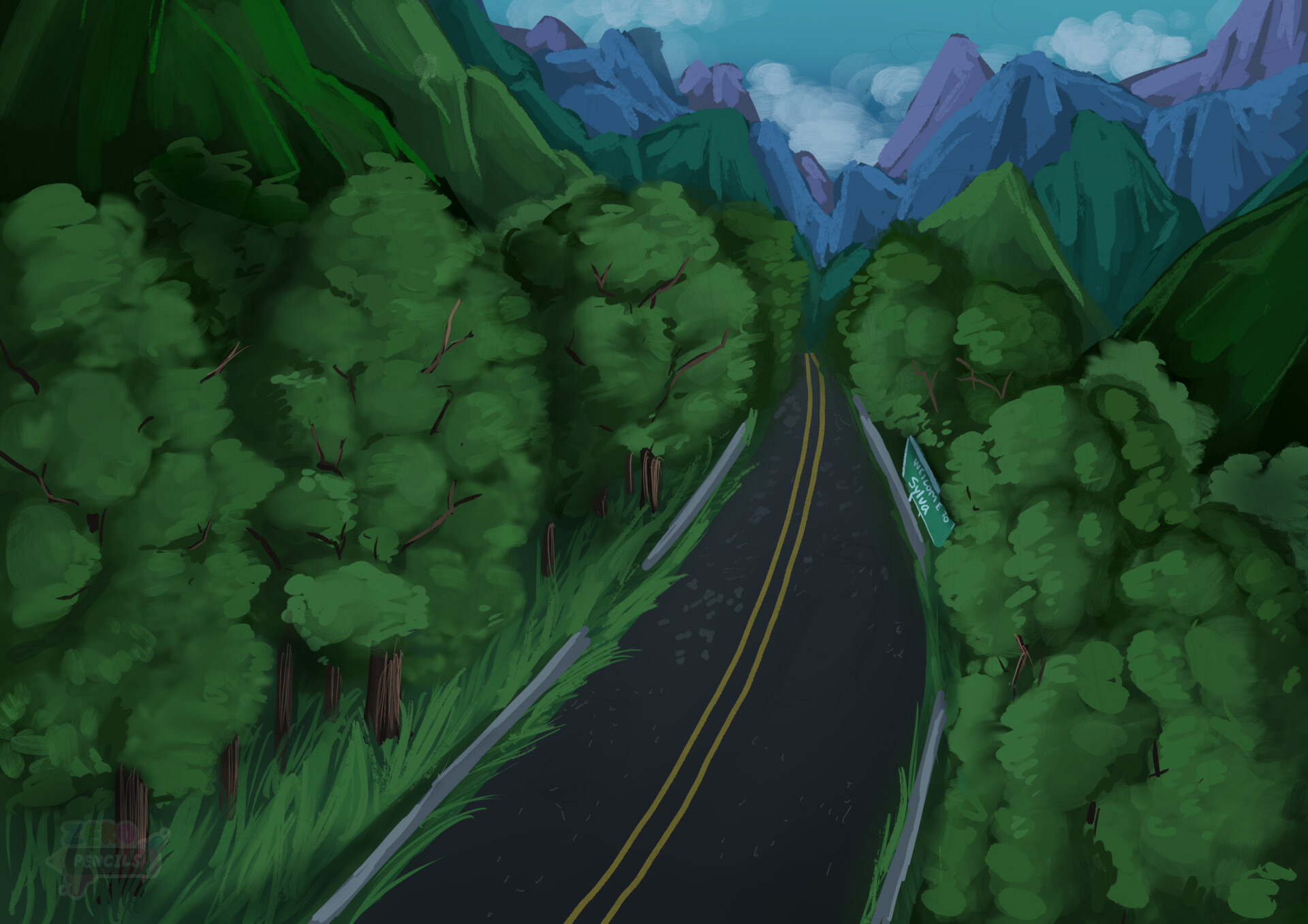 ArtStation - Back Roads