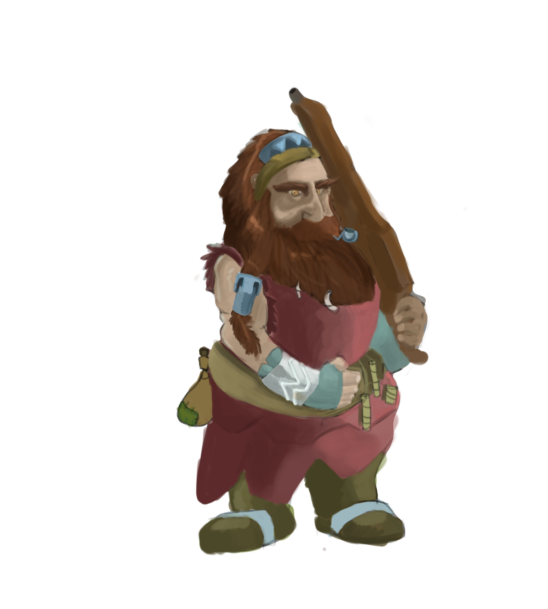ArtStation - Gunner Dwarf