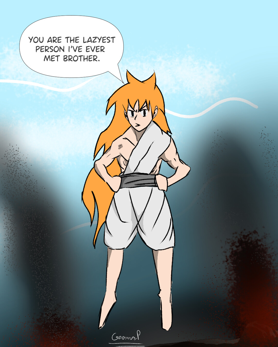 ArtStation - Character Behemoth from personal story