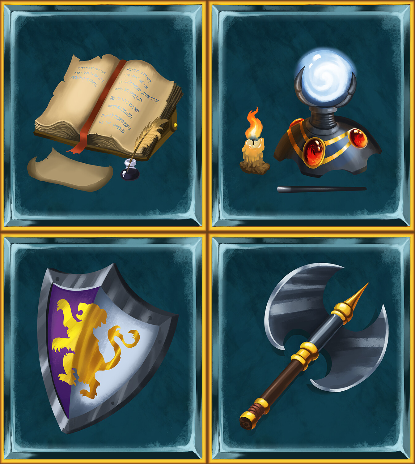 ArtStation - Heroes of Might and Magic 2 redesign