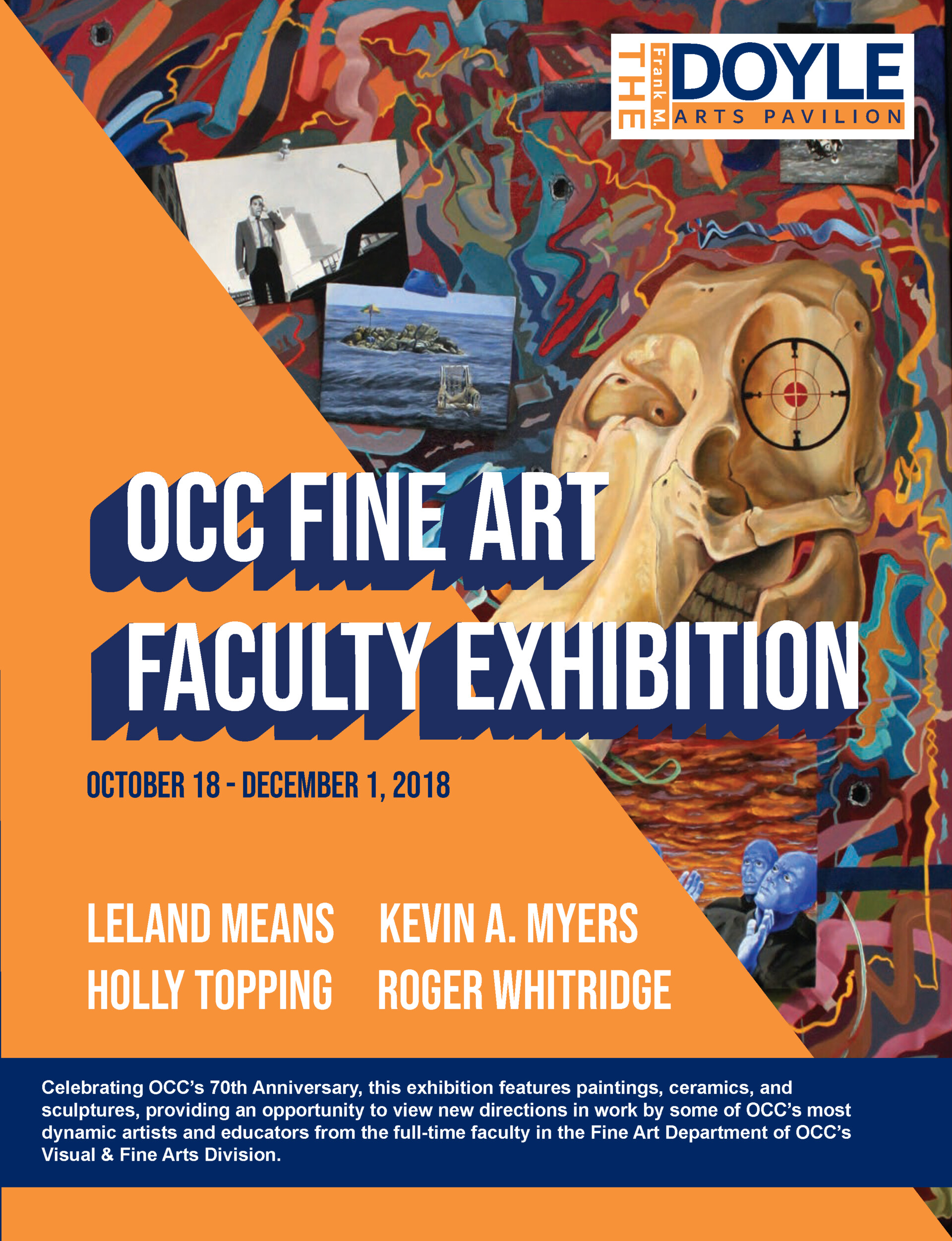 ArtStation - Fall 2018 Exhibit / Brochure / OCC Fine Art Faculty Exhibition