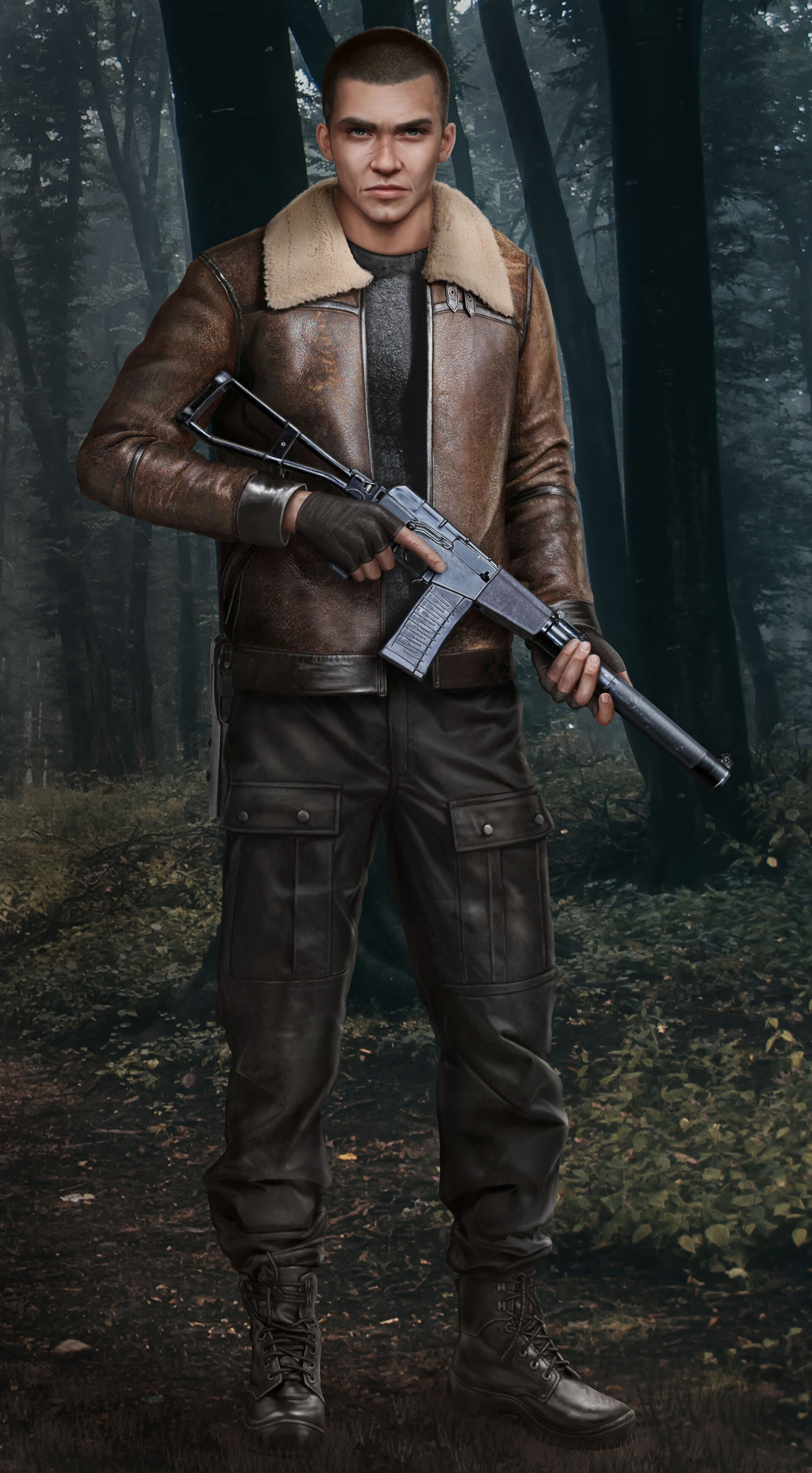 ArtStation - Post apocalyptic character design