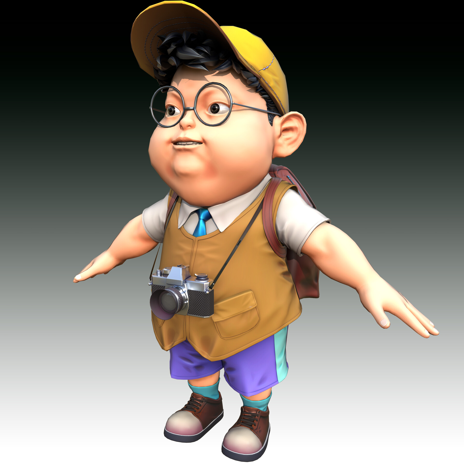 Leon Chen - Chubby Boy real-time character