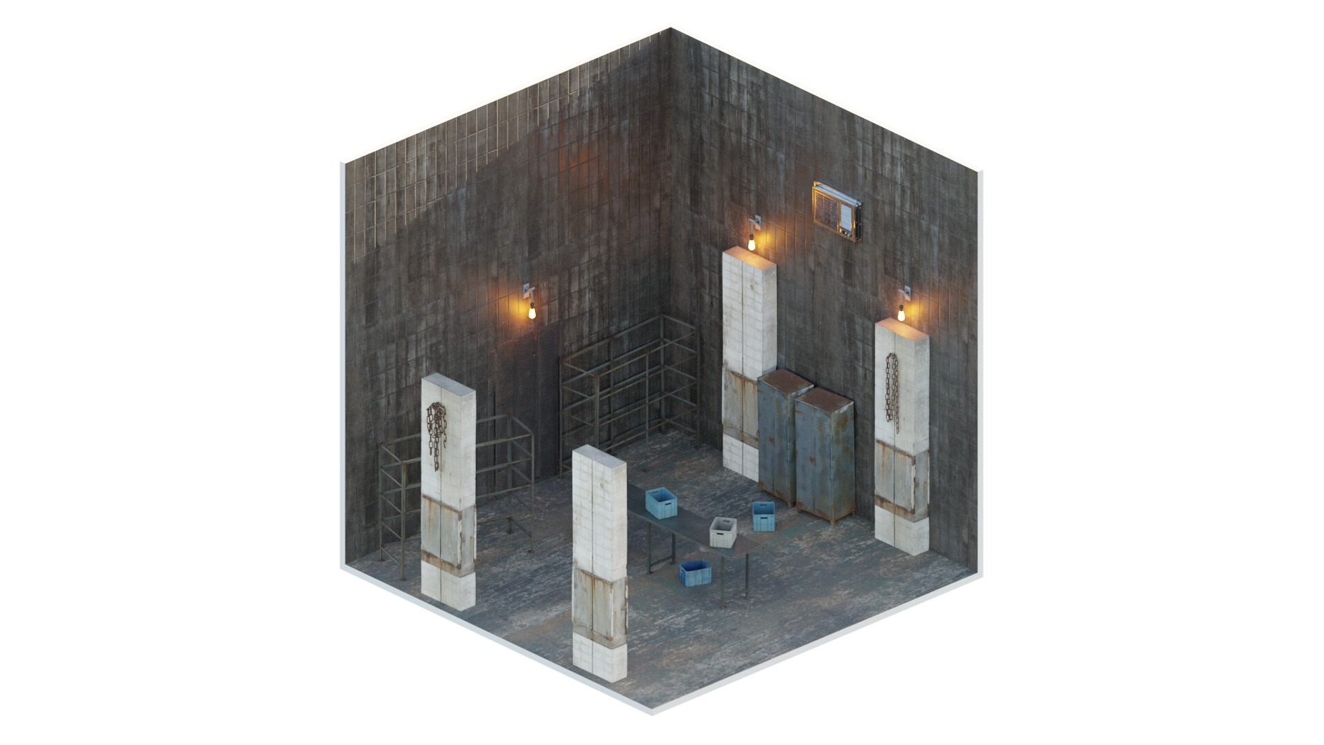 ArtStation - Isometric Room