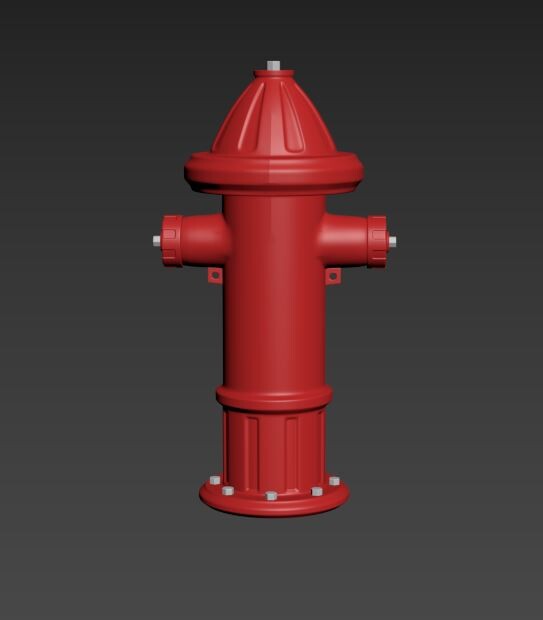 Jackson Toderan - Fire Hydrant 3ds Max