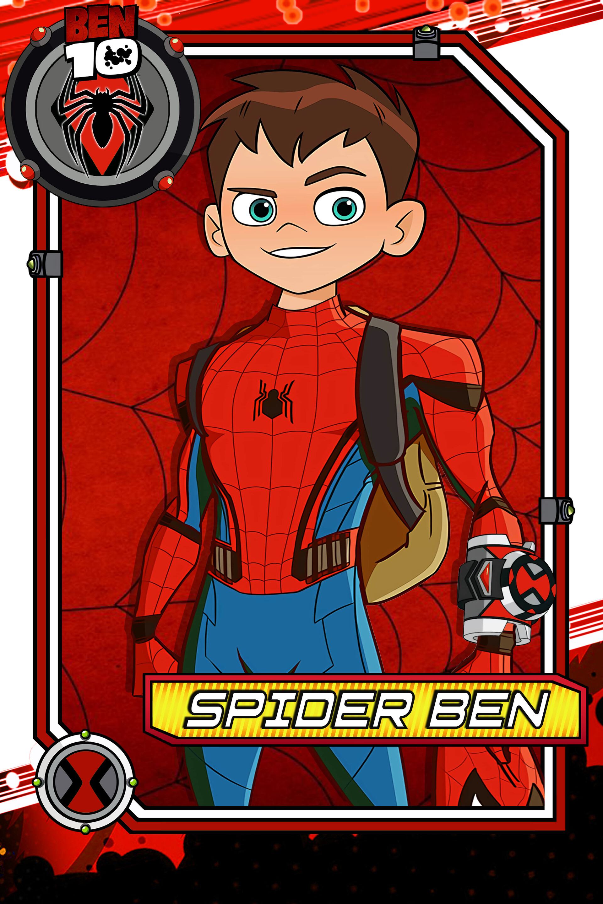 Ender Sen - Ben10 Reboot as Ben23 Aliens Cartoon Network Style