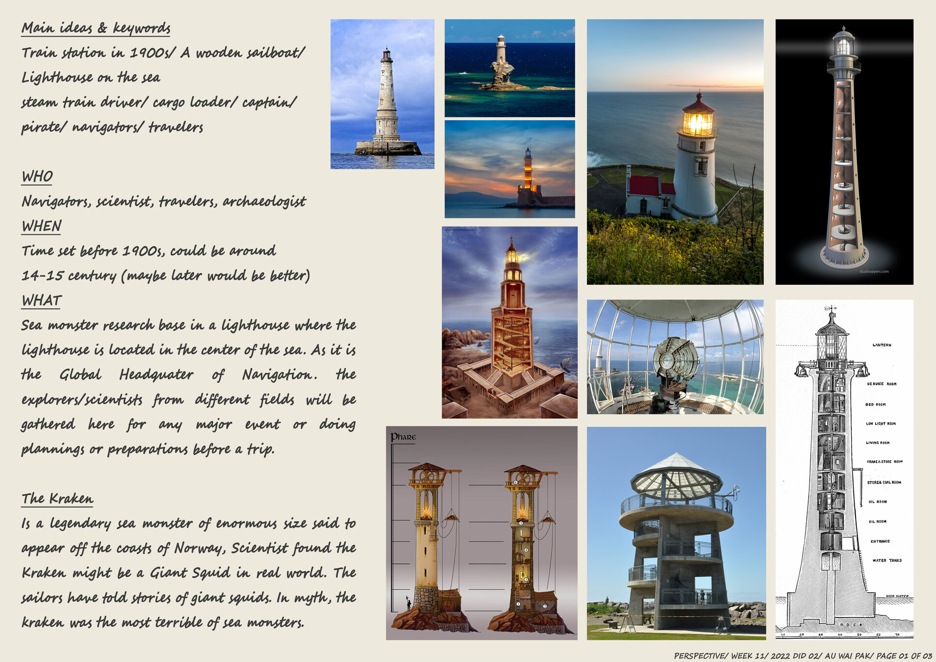 Pak - Wai Pak Au - Kraken research station - The Lighthouse