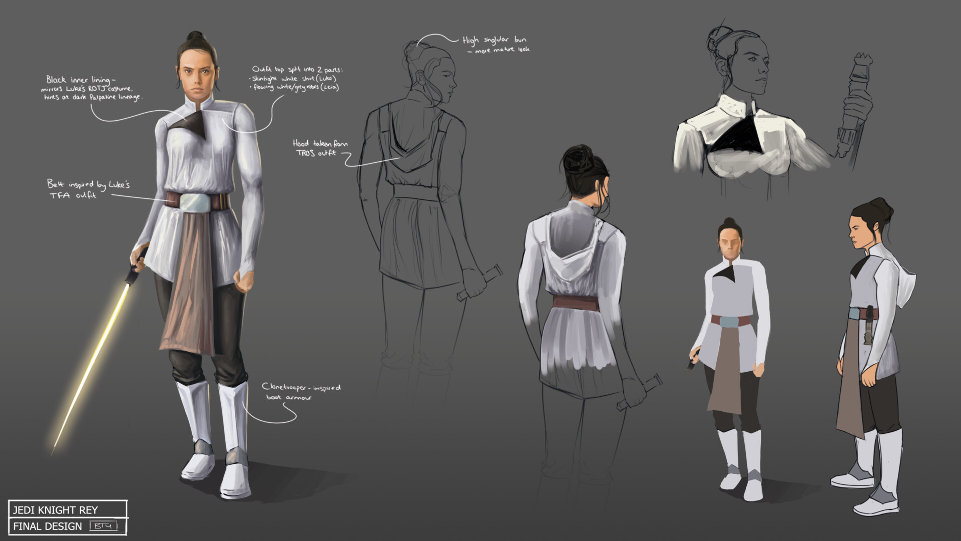 Jedi Robe Concept Art