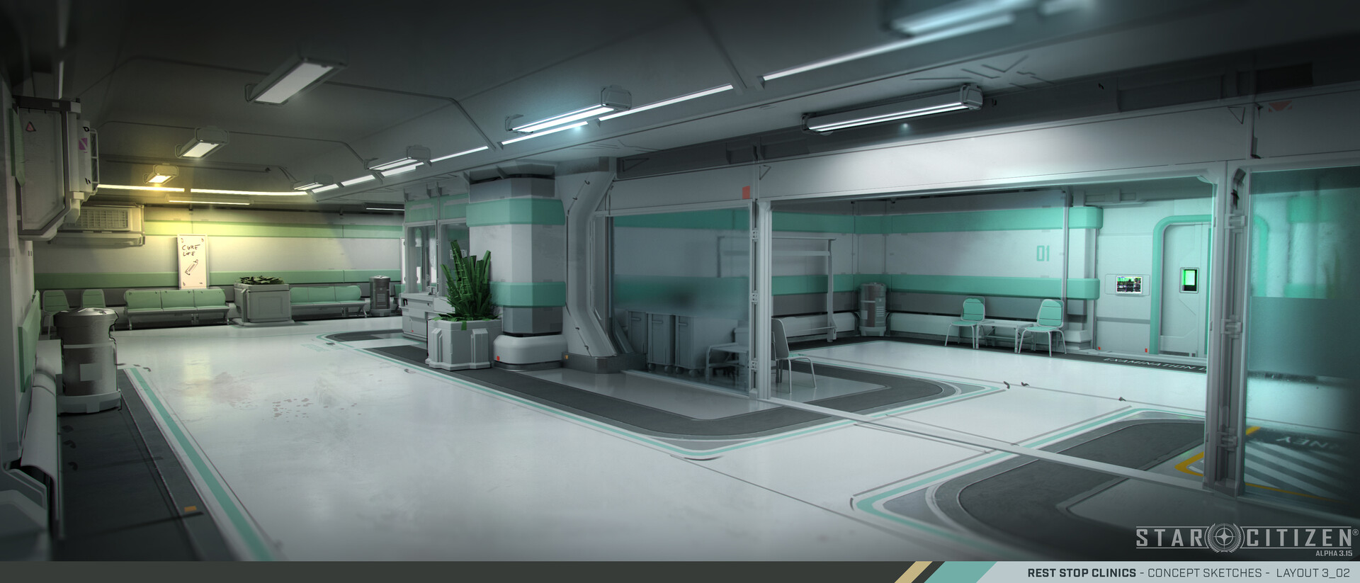 Chris Doretz - Star Citizen - Space Station Hospitals