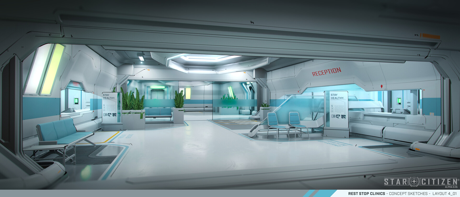 Chris Doretz - Star Citizen - Space Station Hospitals