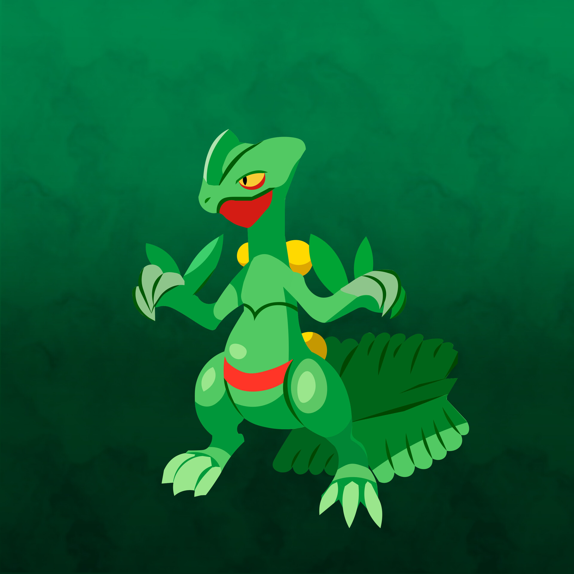 sceptile artwork