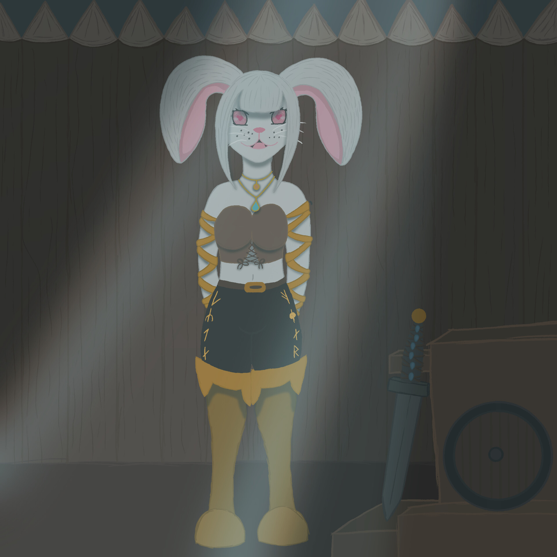 ArtStation - Project #10 - Guard Bunny