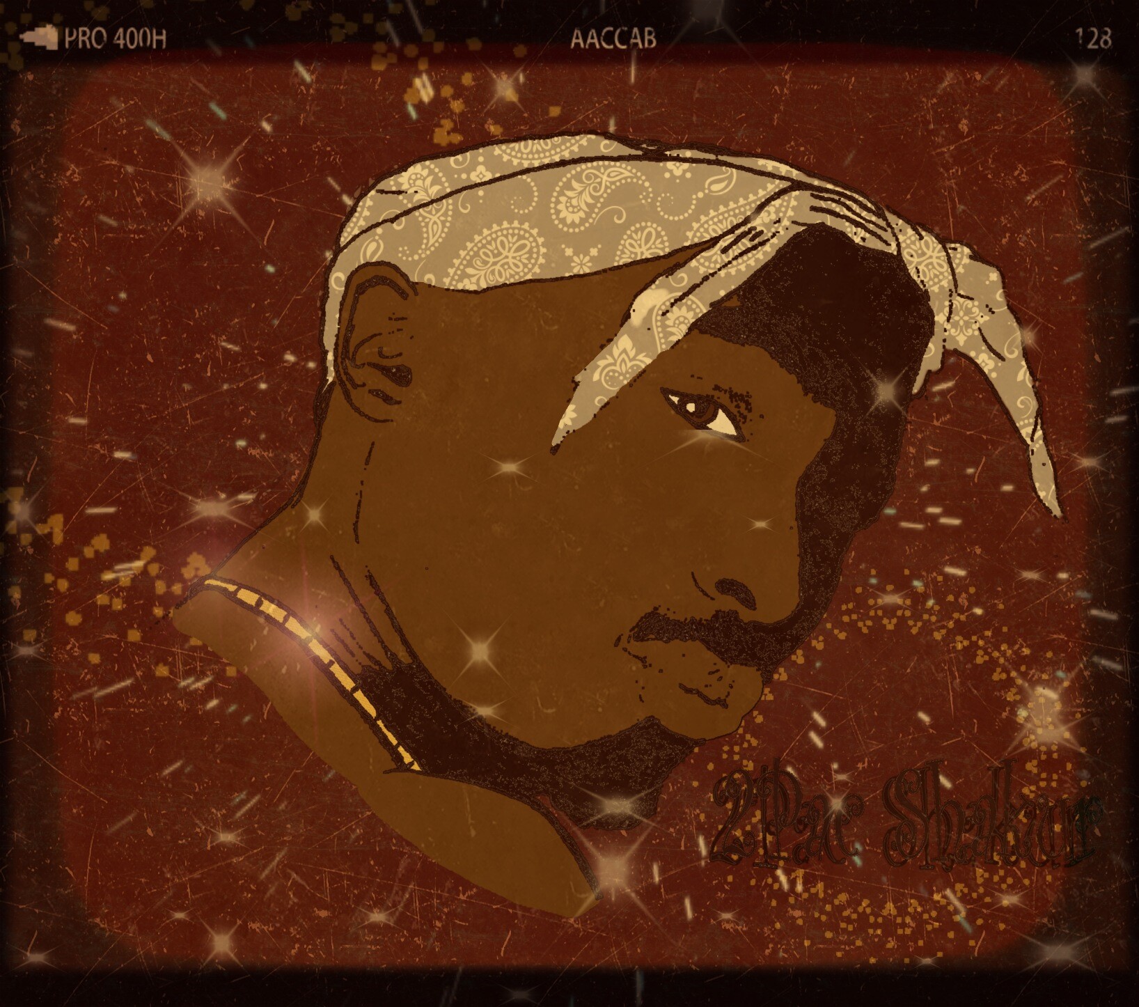 ArtStation - fan art 2pac by Jacob Mallory