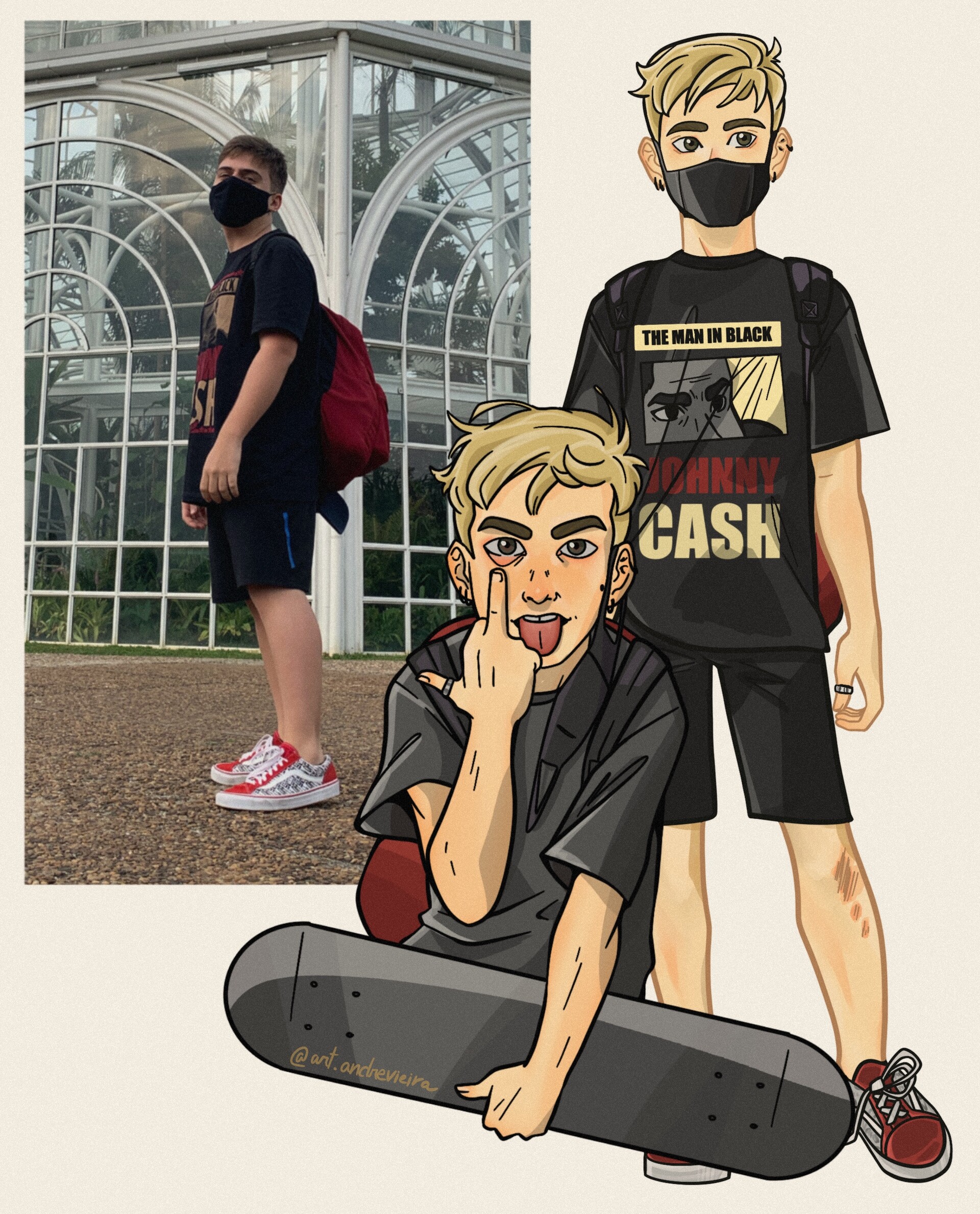 ArtStation - Just me and the outfit of the day