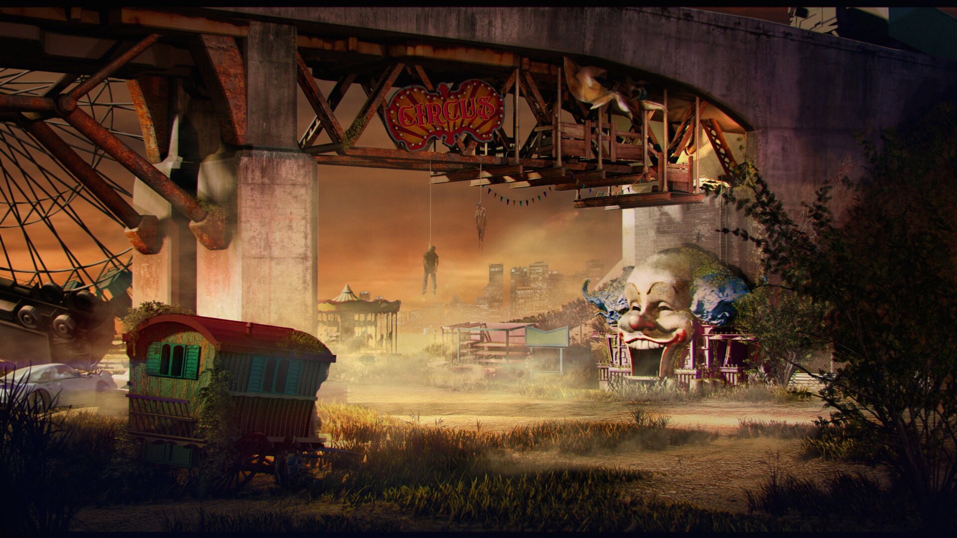 ArtStation - Abandoned Fun House