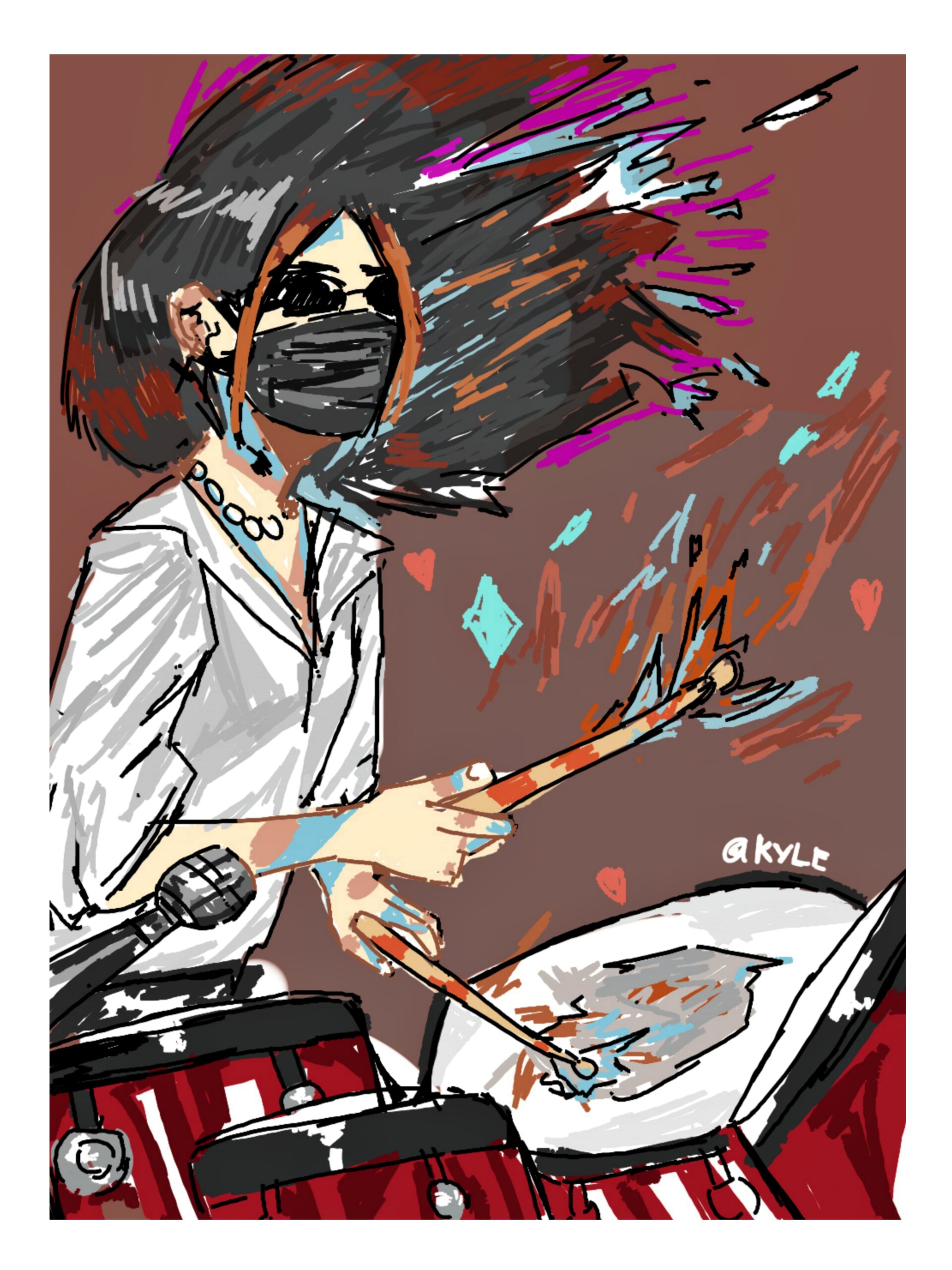 ArtStation - Drummer.