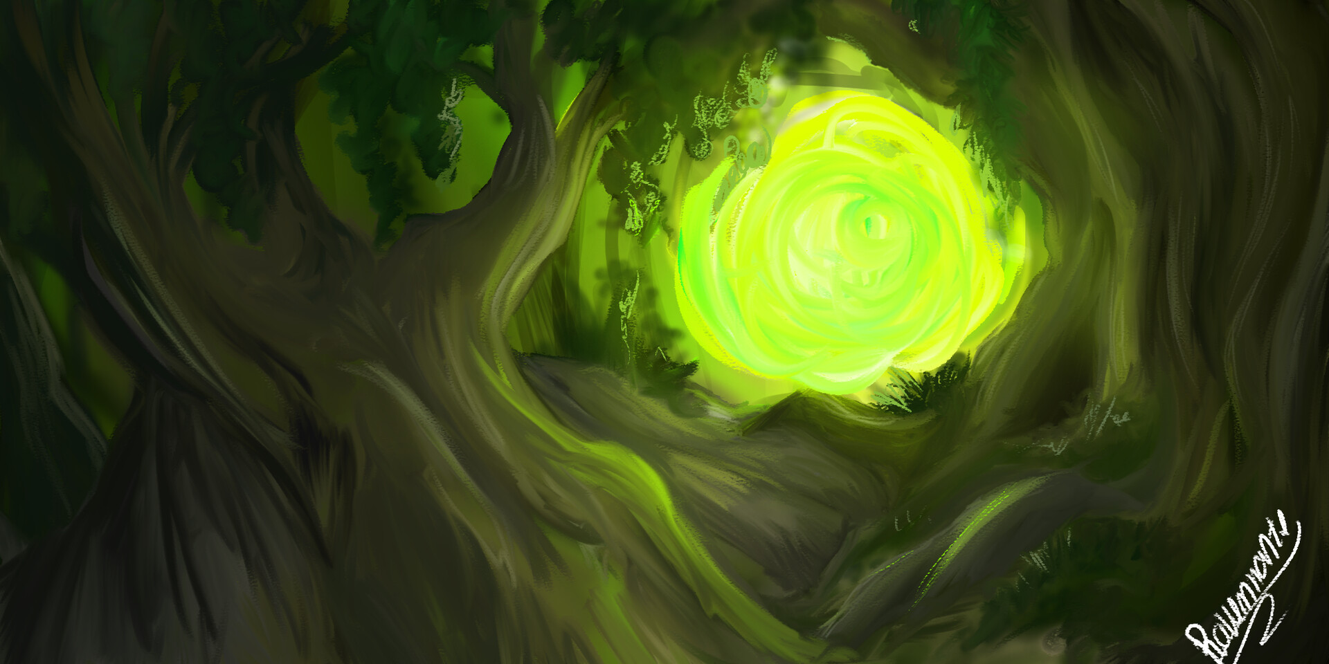 ArtStation - Forest Portal