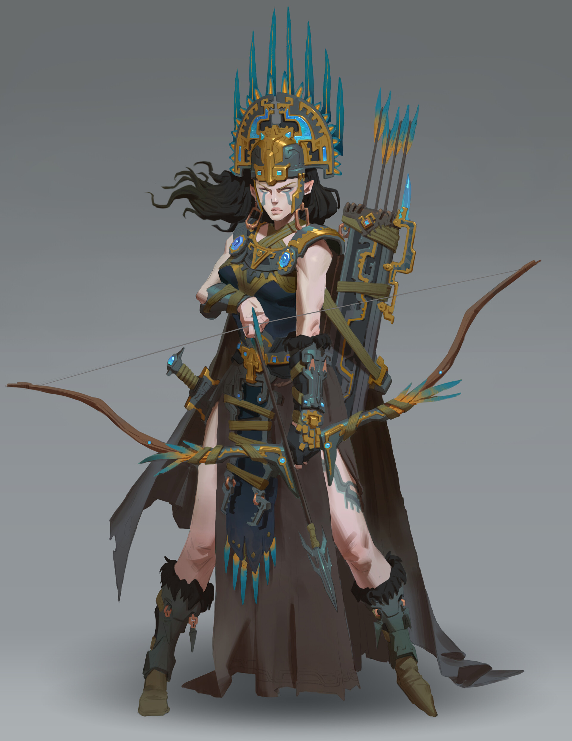 ArtStation - Dragon Mountain Archer