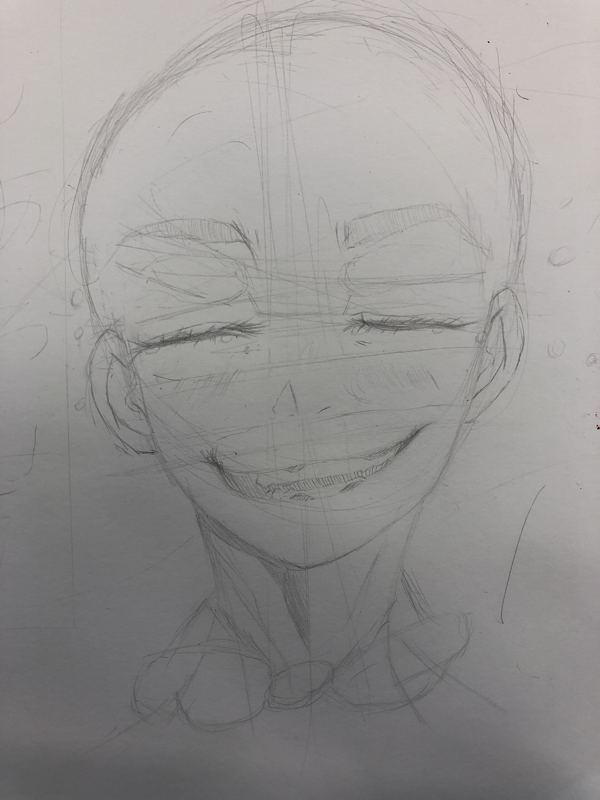 ArtStation - (WIP) smile practice piece