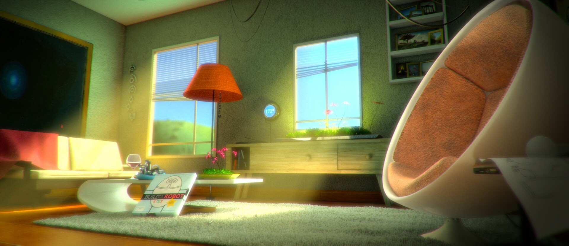 ArtStation - Cartoonic Room Day