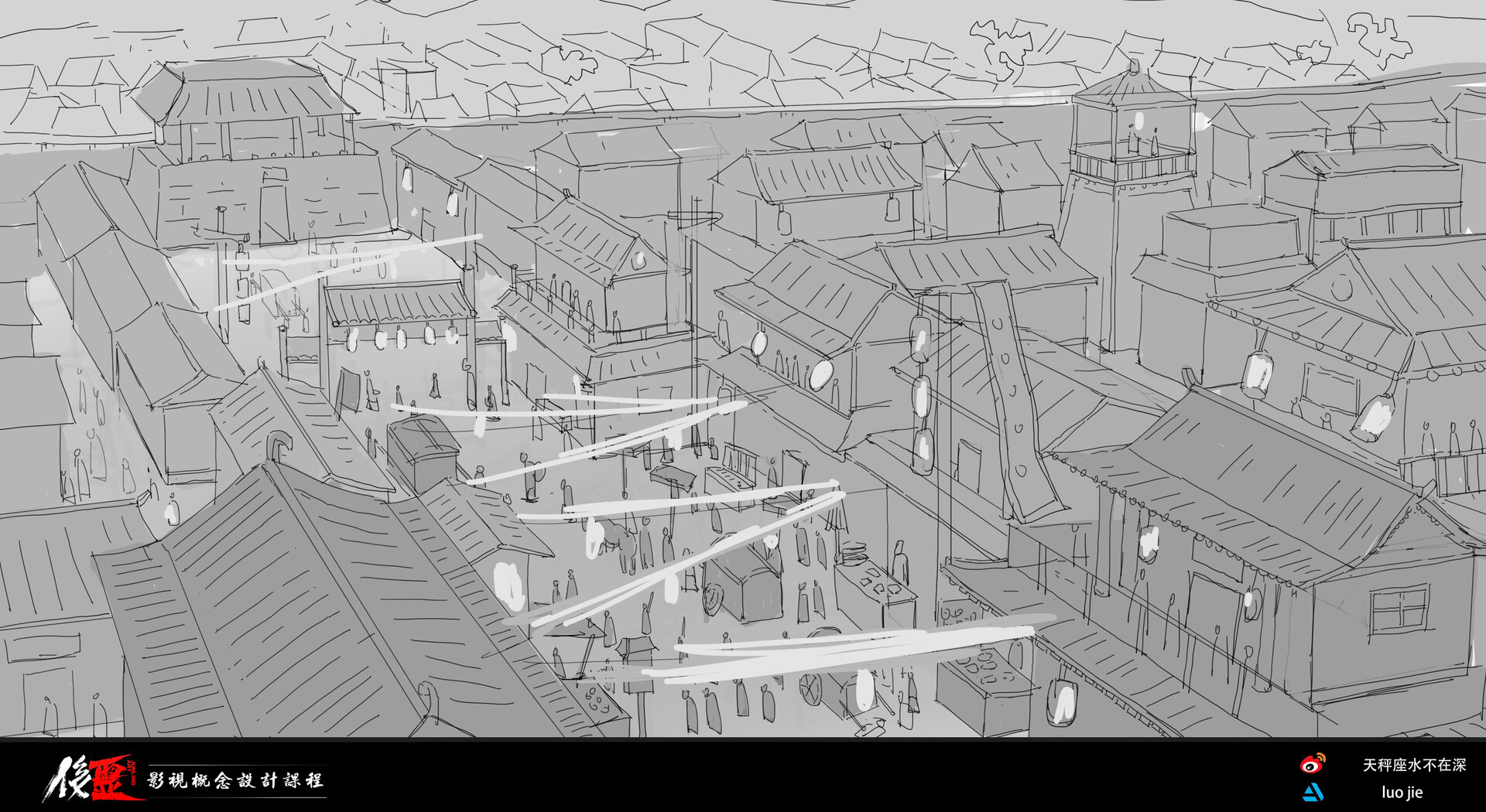 Junling concept art workshop - 3期学员概念图作品-罗杰