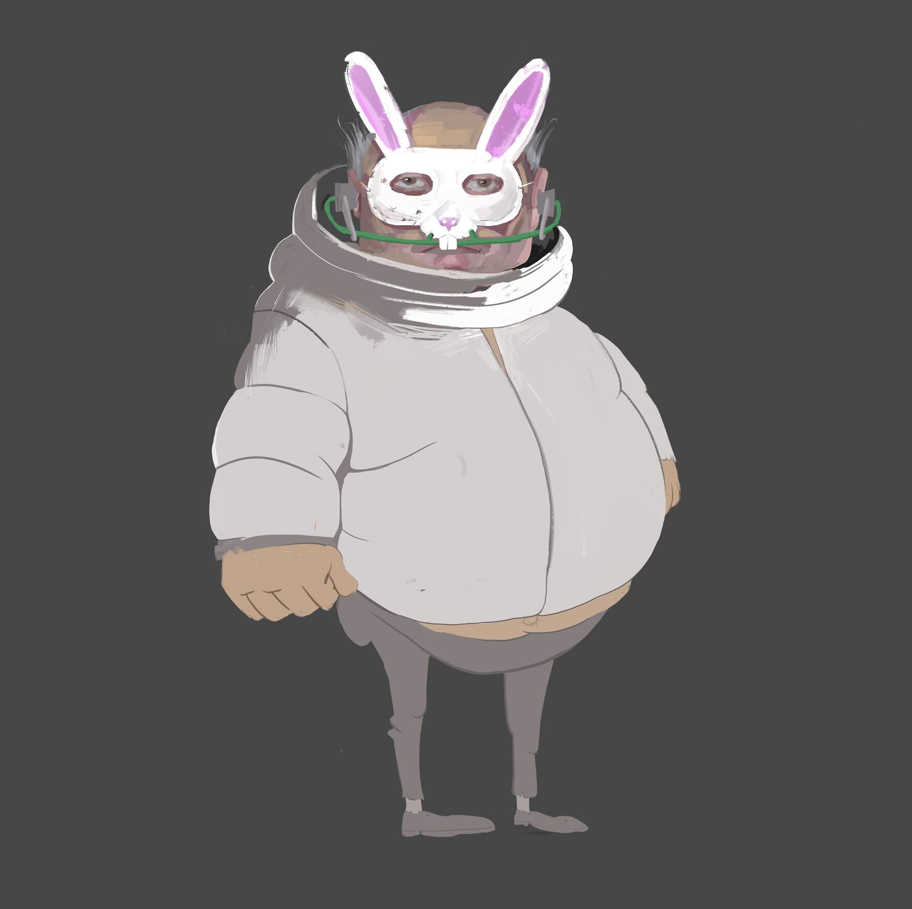 ArtStation - Pretend to be rabbit. Character design