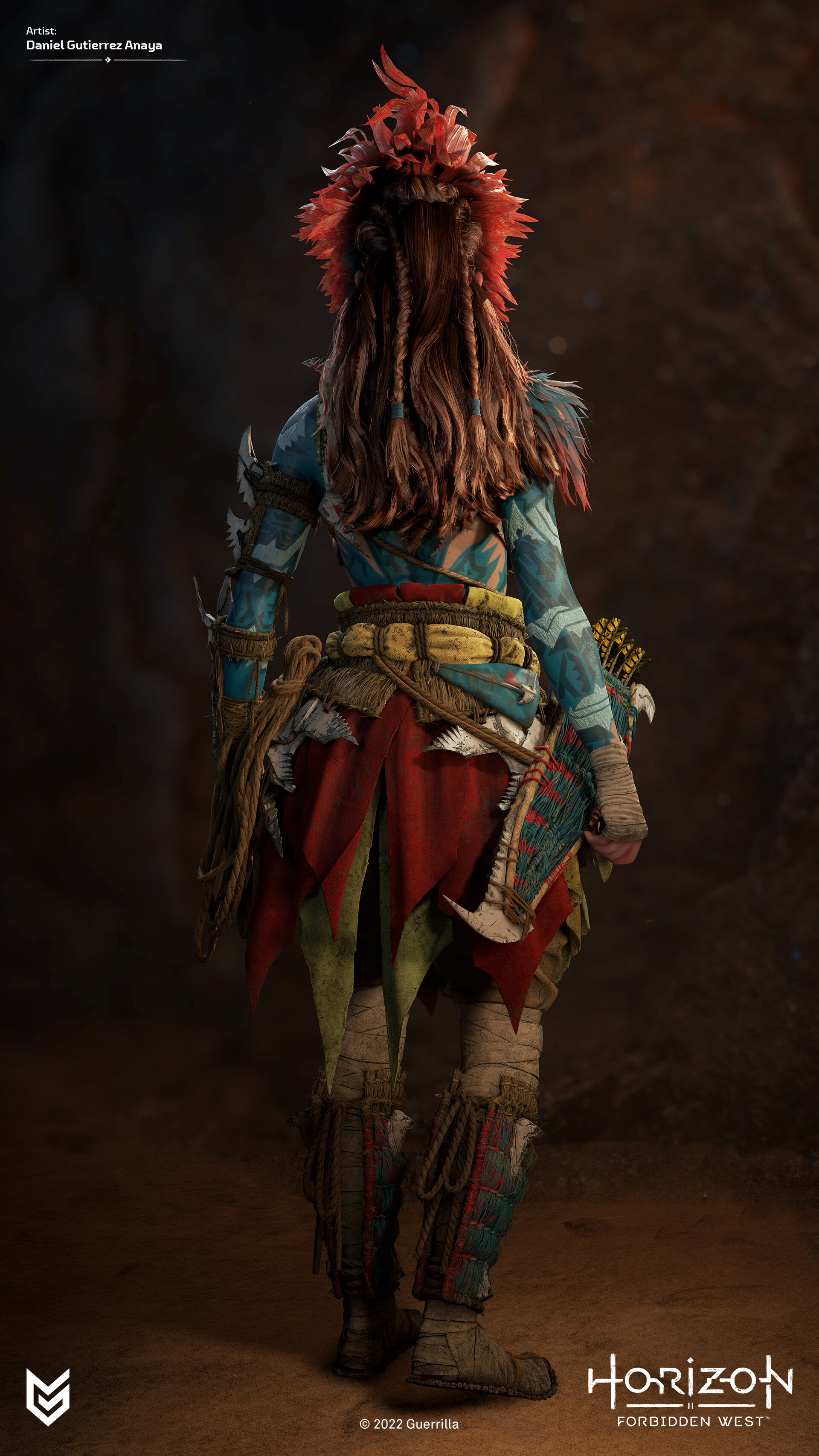 Daniel Gutierrez Anaya - Horizon Forbidden West - Aloy Tenakth Dragoon