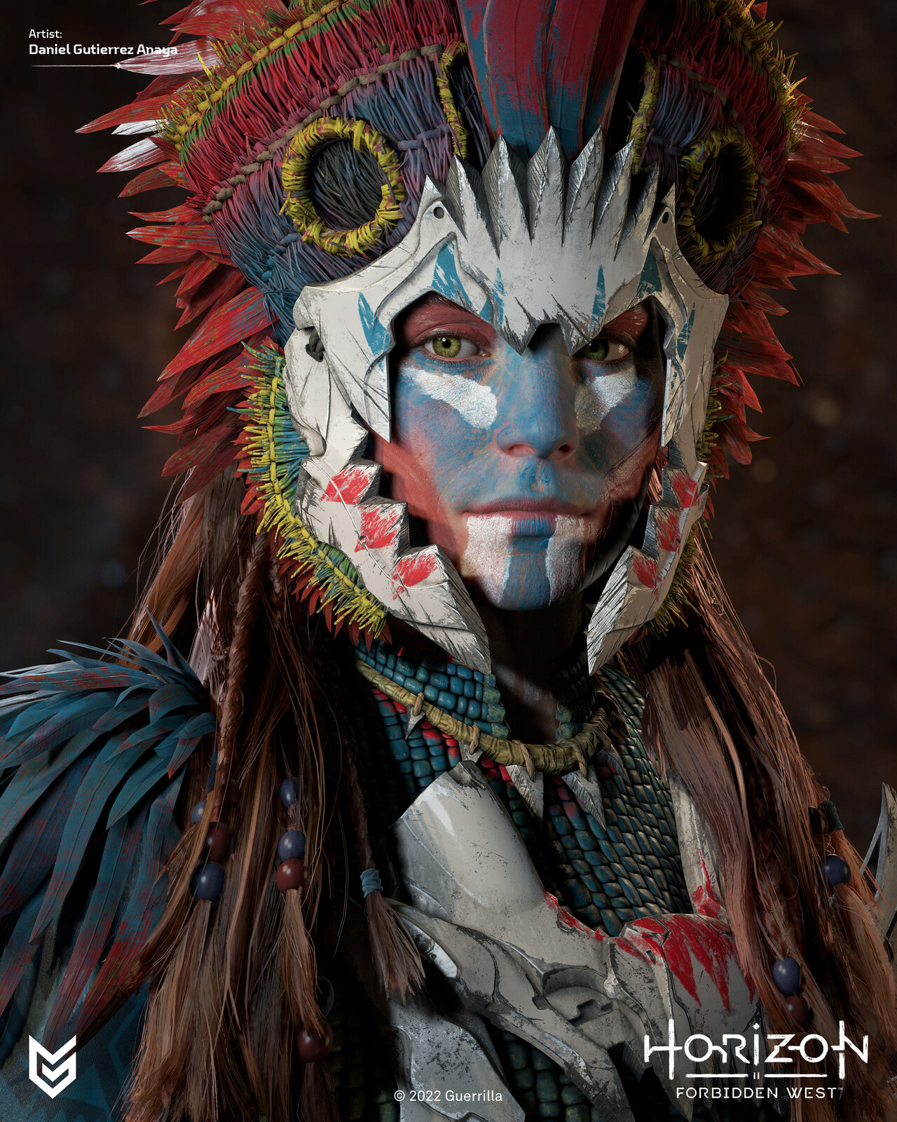 Daniel Gutierrez Anaya - Horizon Forbidden West - Aloy Tenakth Dragoon