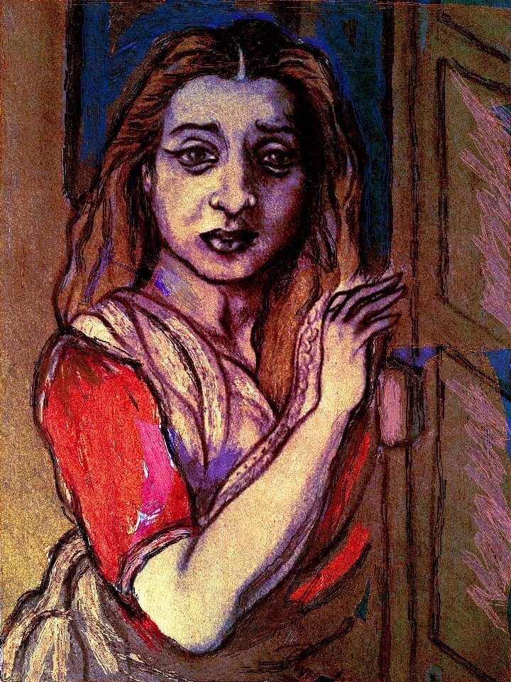 ArtStation - Worry, inside and out.