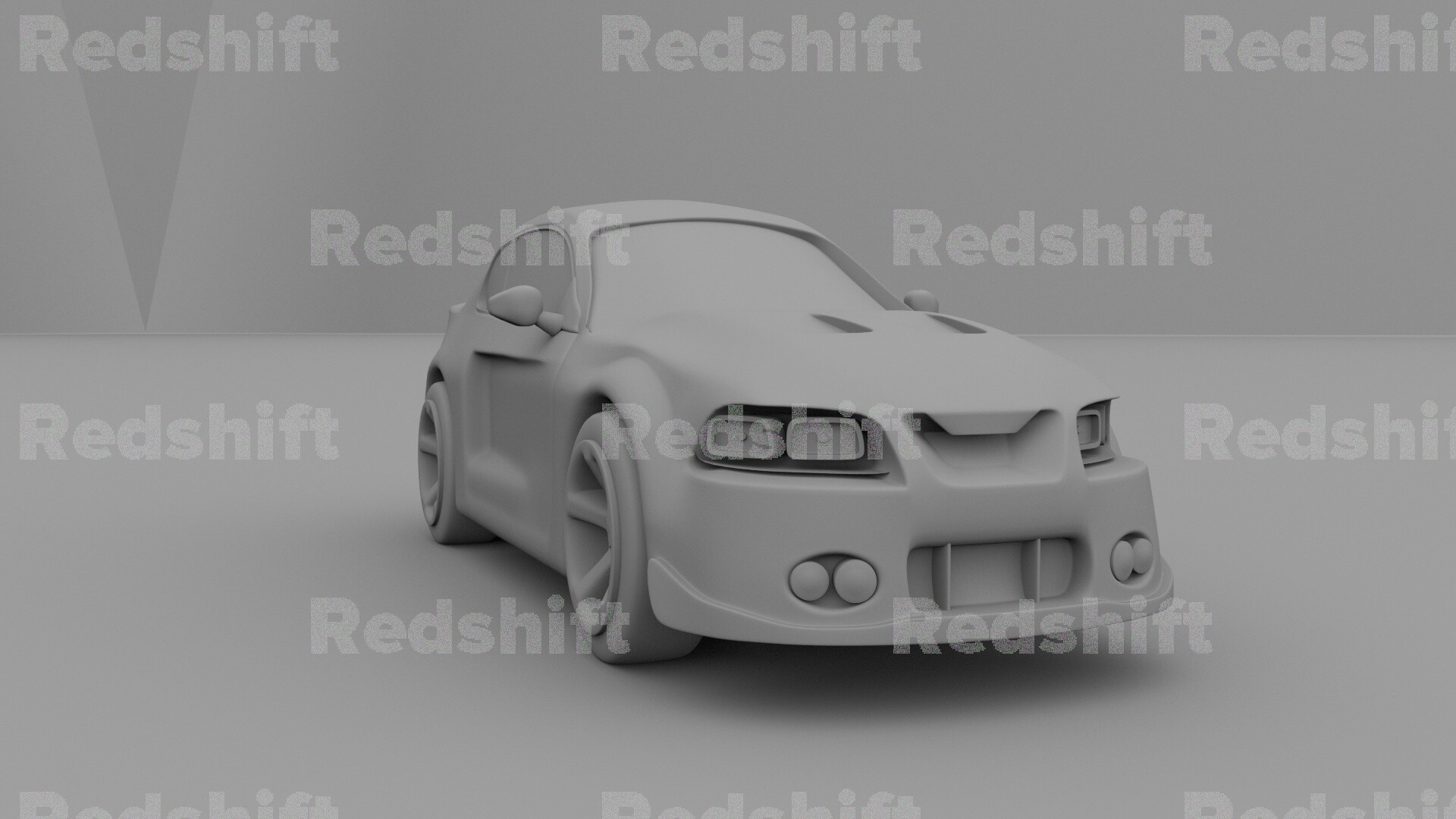 ArtStation - Mustang Car