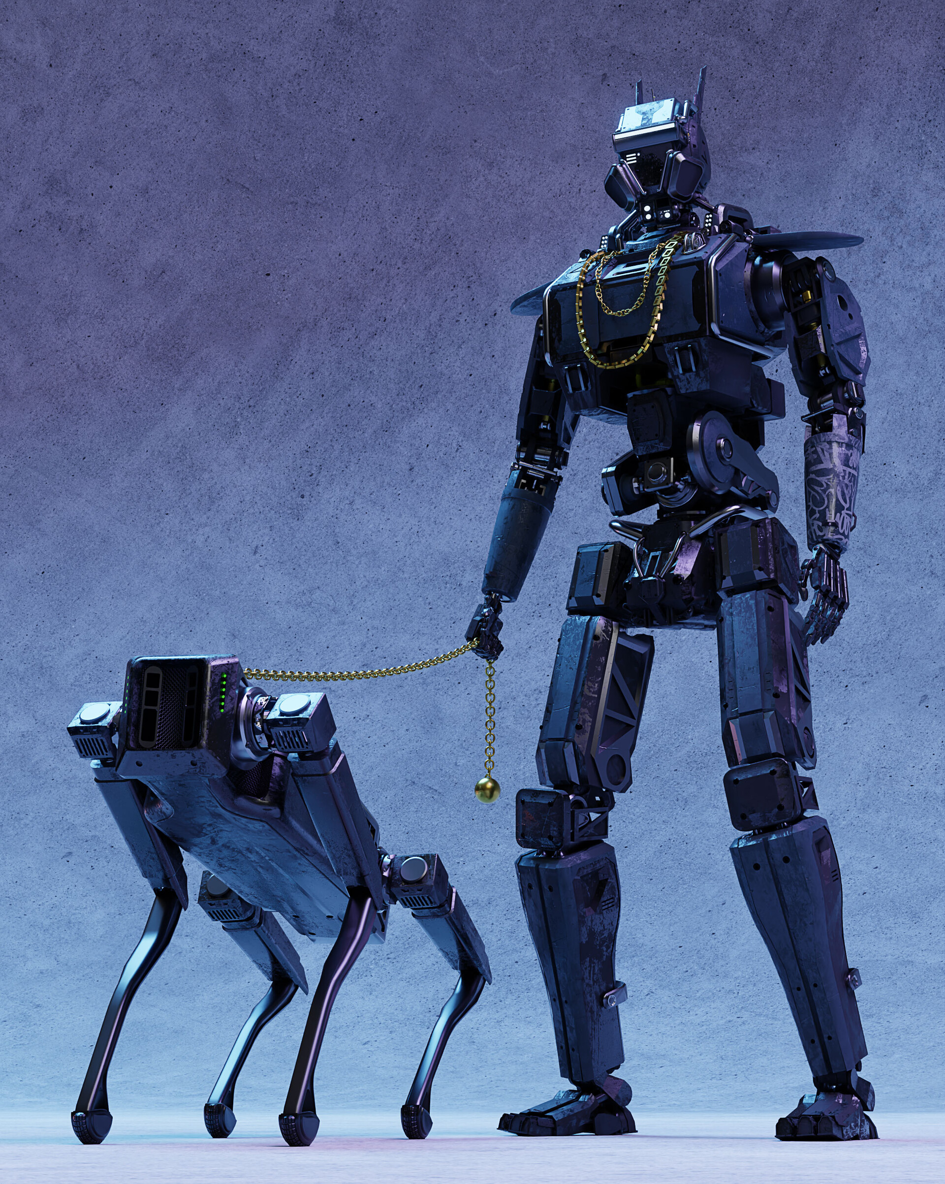 ArtStation - Spot + Chappie