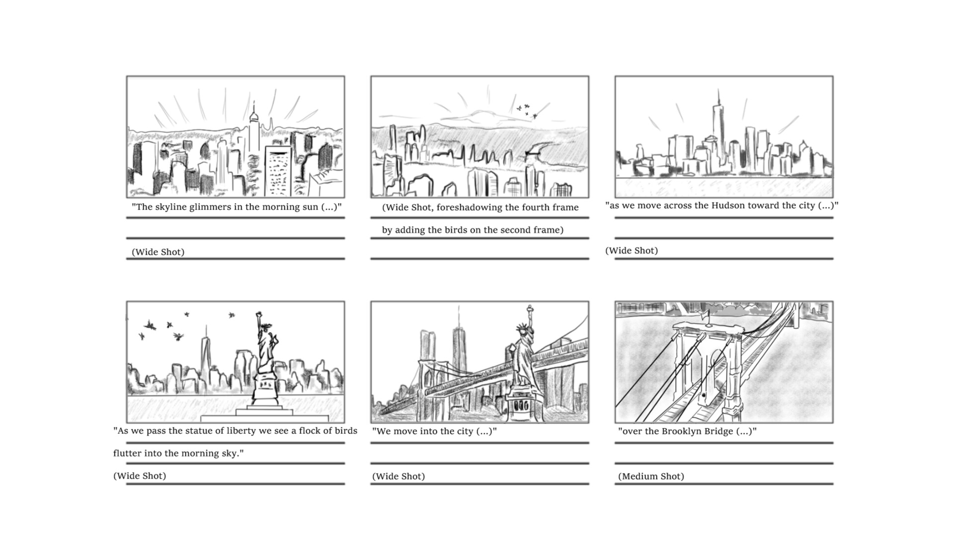 ArtStation - NYC Storyboard