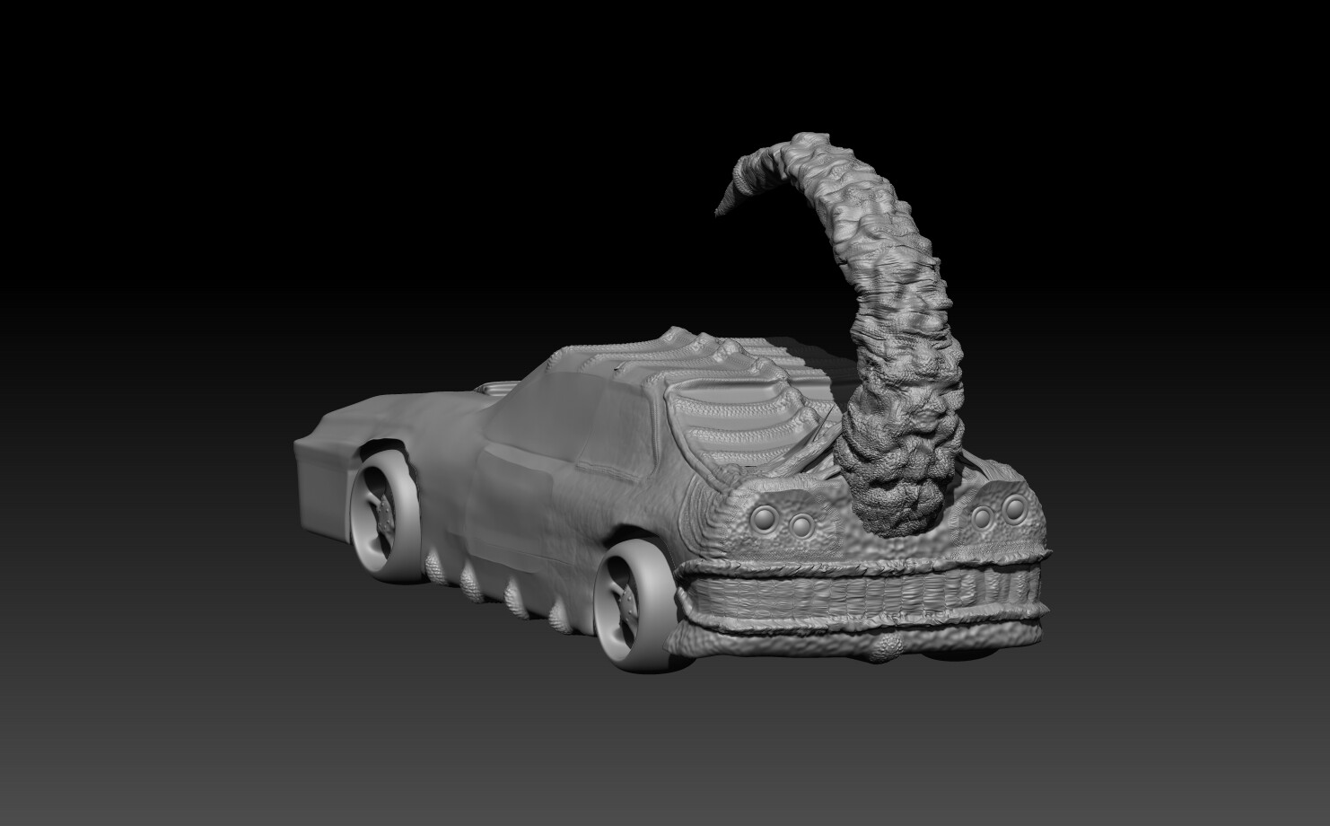 ArtStation - Xenomorph Car - 3D