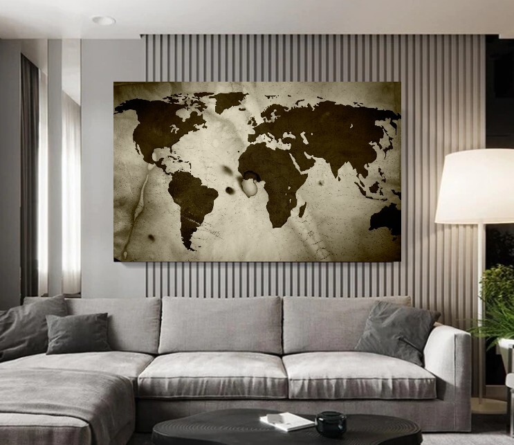 ArtStation - World Map Scroll