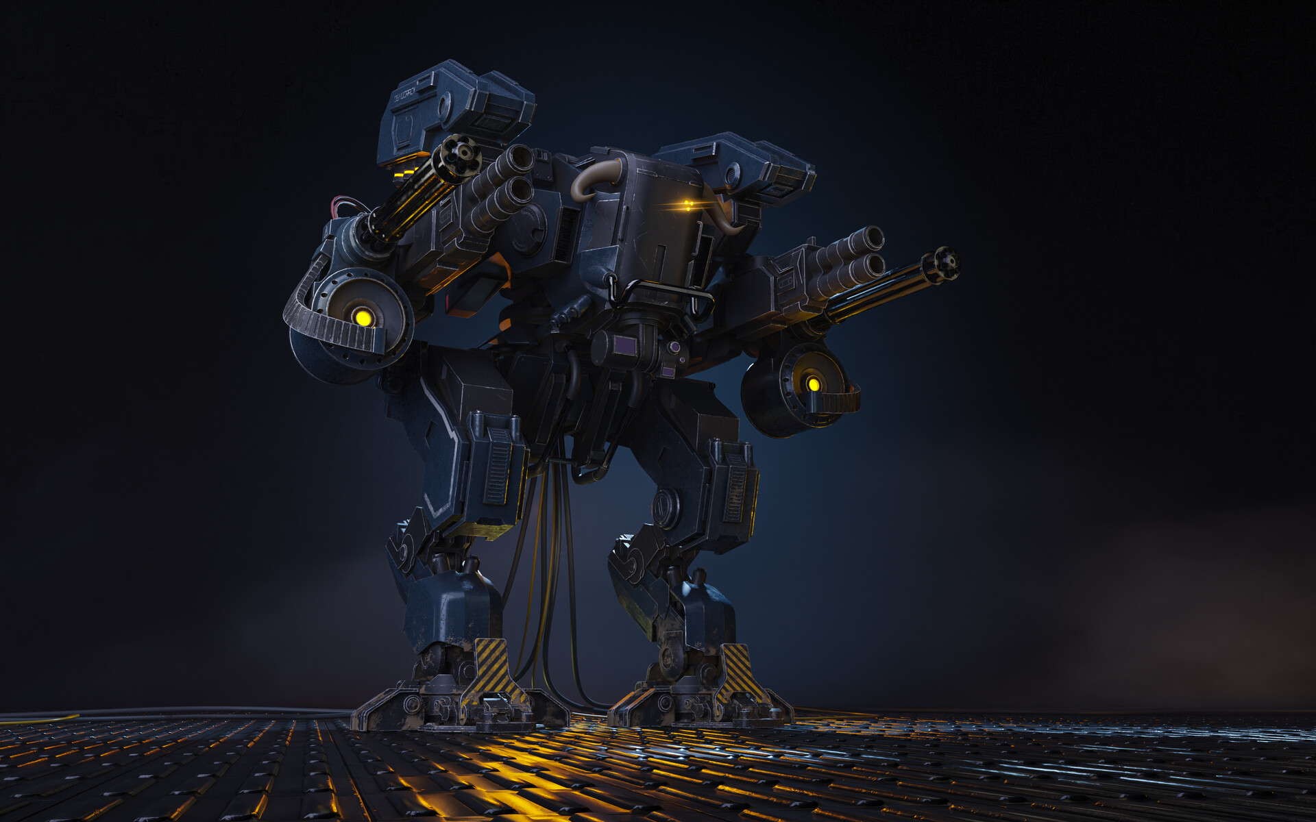 ArtStation - Battle Mech