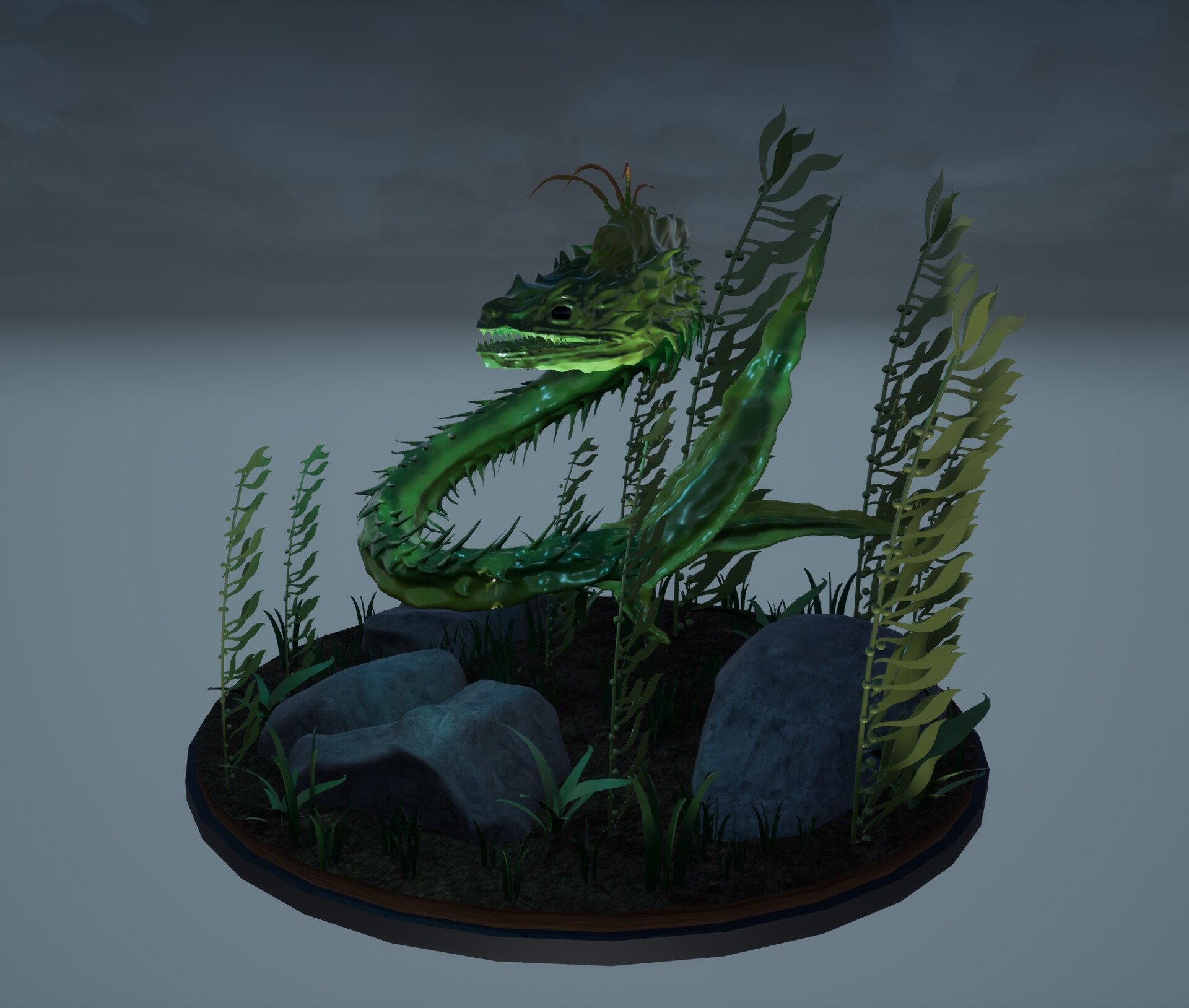 ArtStation - Fantasy Water Creature