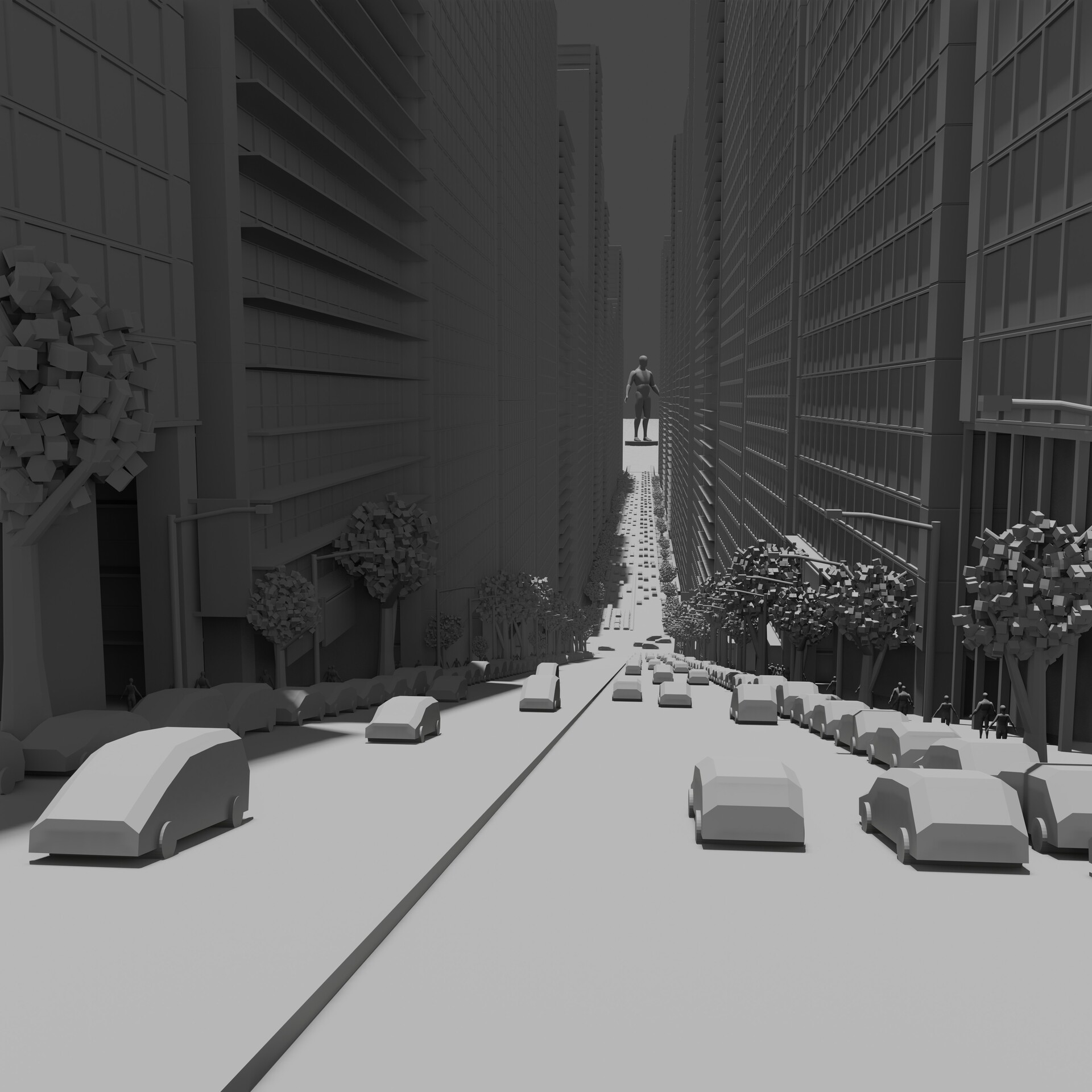 ArtStation - 🌃 City Blockout