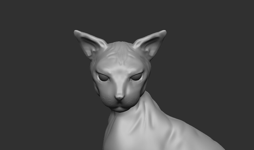 ArtStation - Sphynx Sculpt