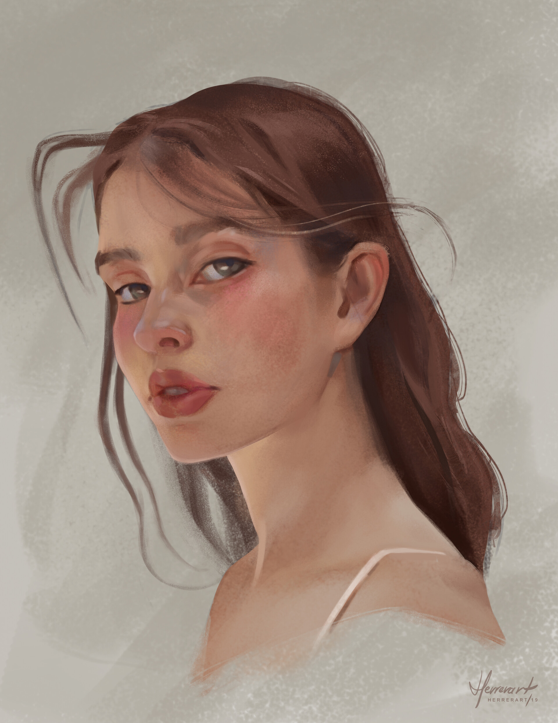 ArtStation - Portrait study