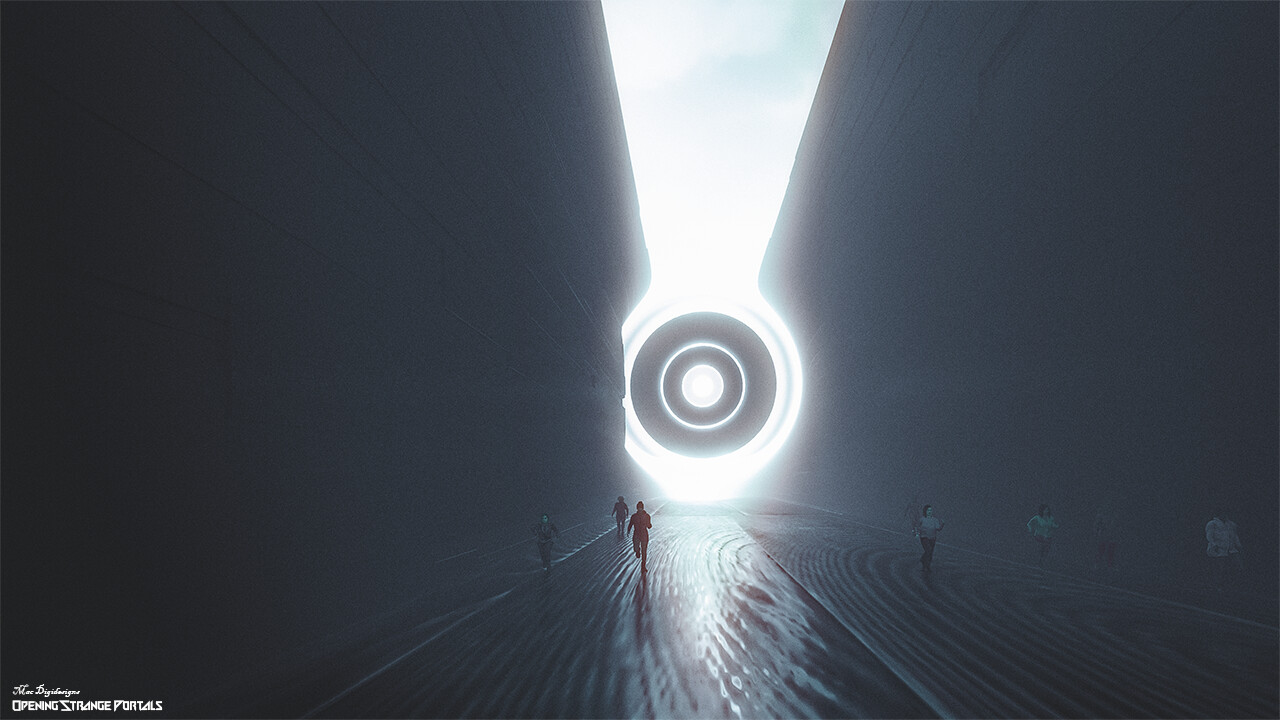 ArtStation - Opening Strange Portals
