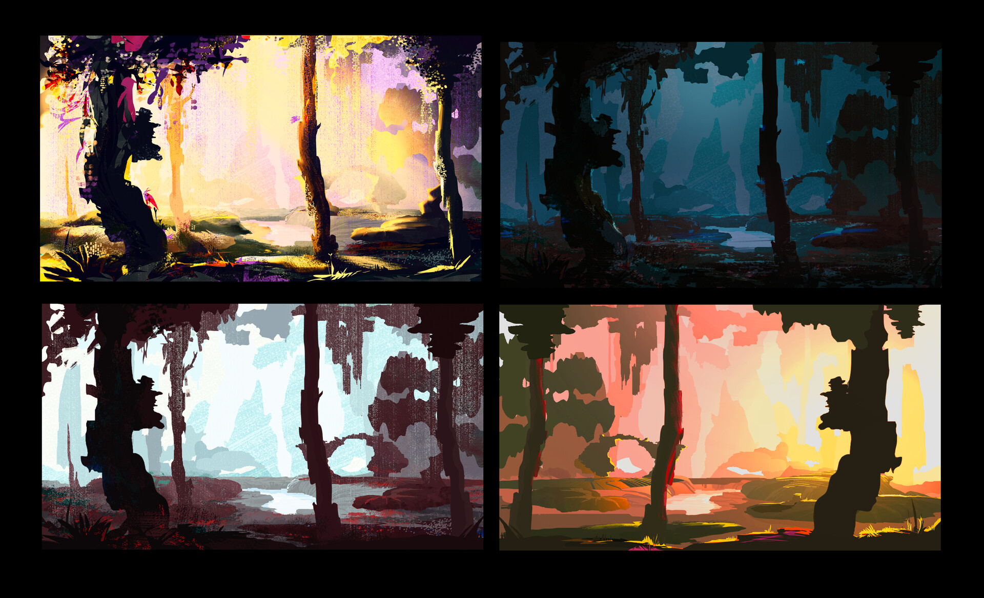 ArtStation - Forest: Thumbnails