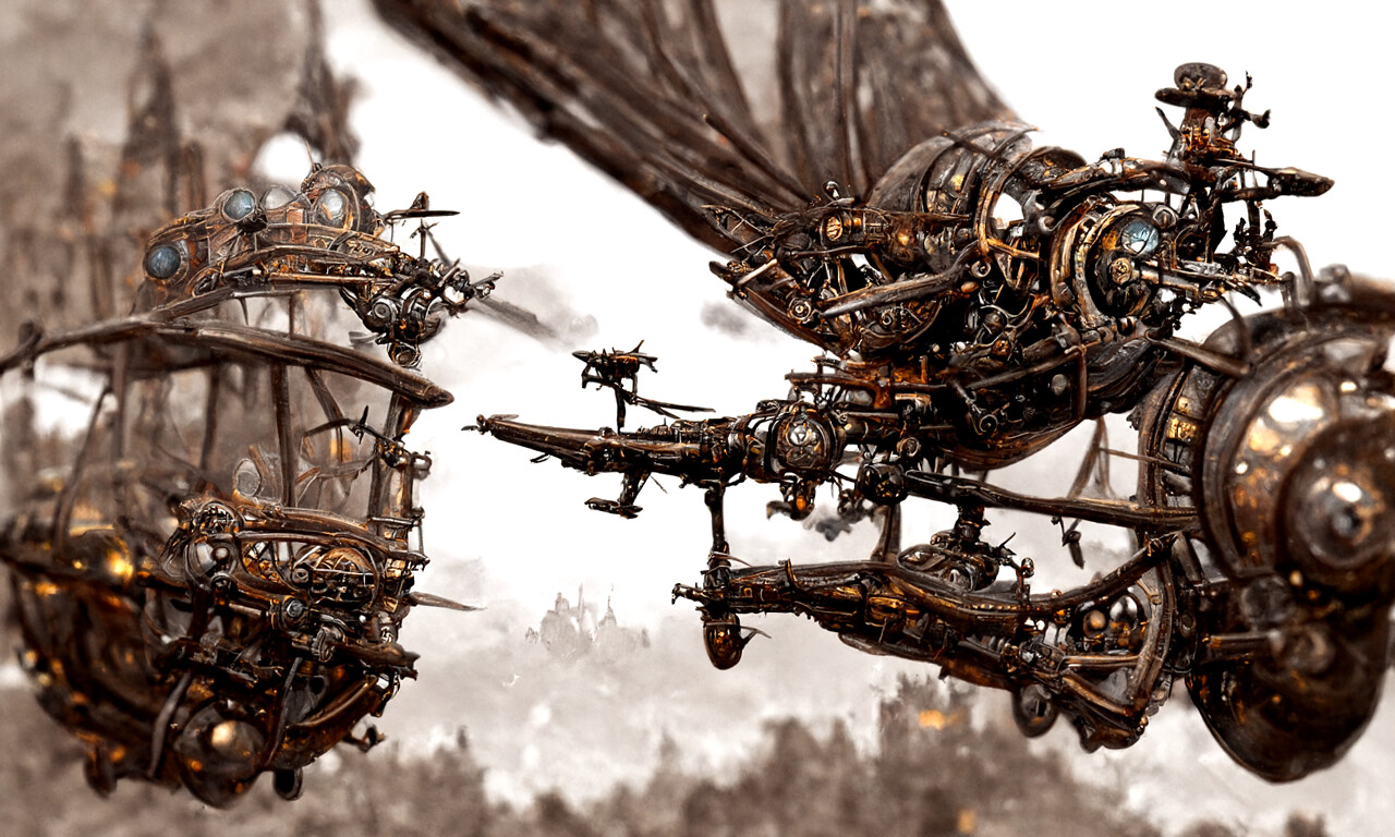 ArtStation - Flying machine