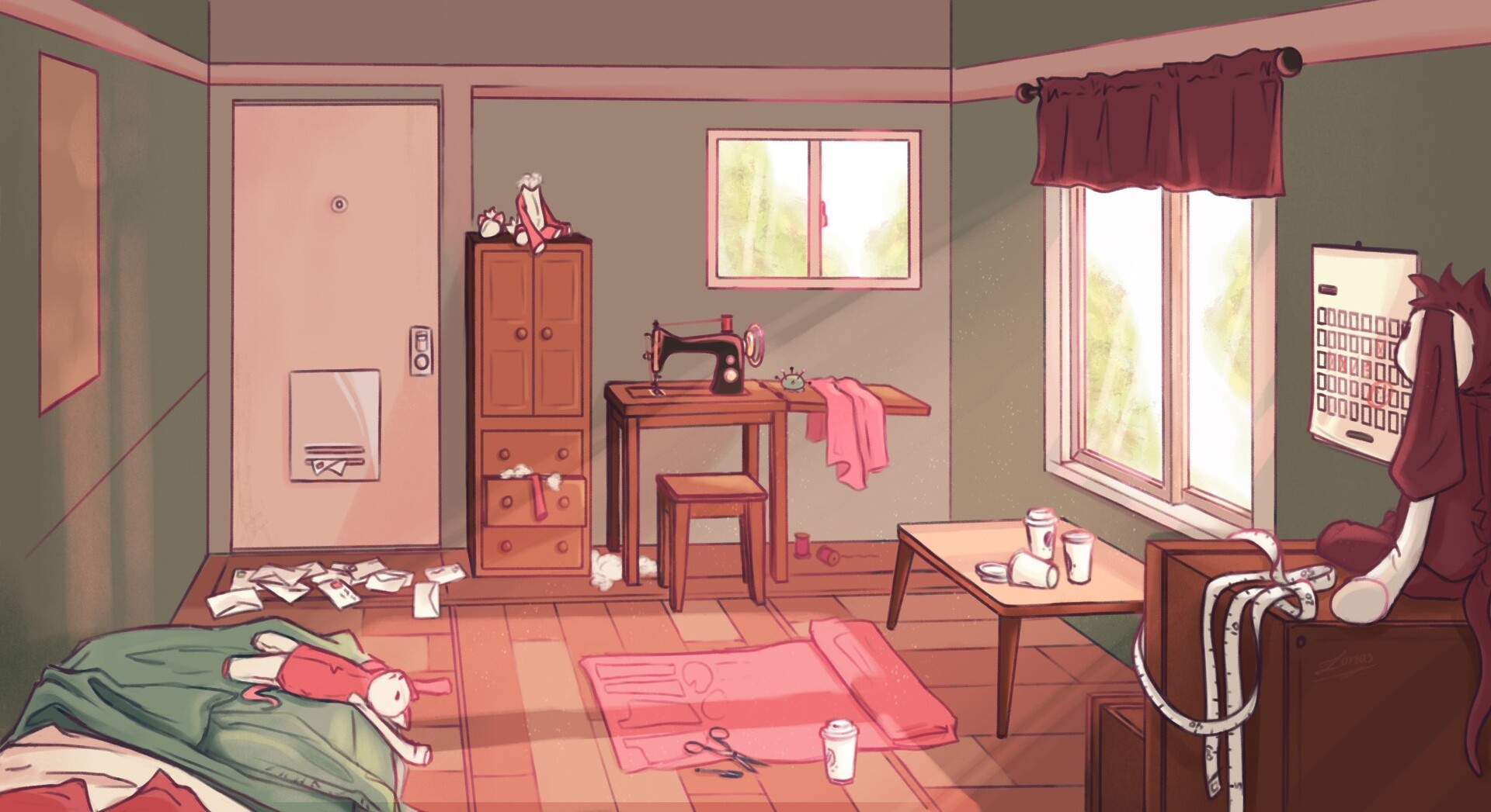 ArtStation - Sewing Workshop