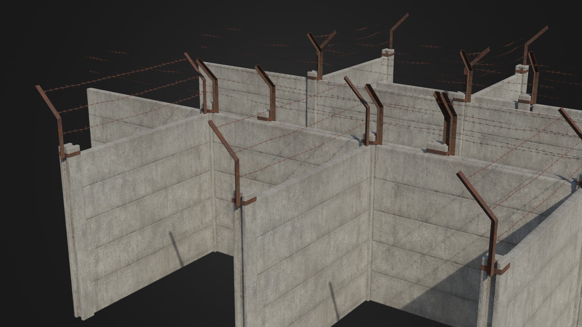 Isolated Soul Studio - Modular Soviet Concrete Fence