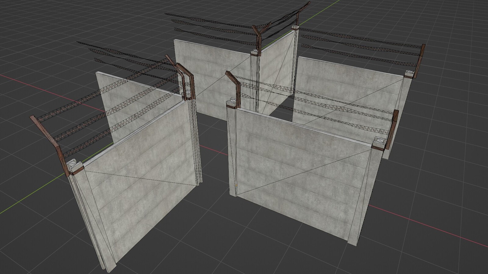 Isolated Soul Studio - Modular Soviet Concrete Fence