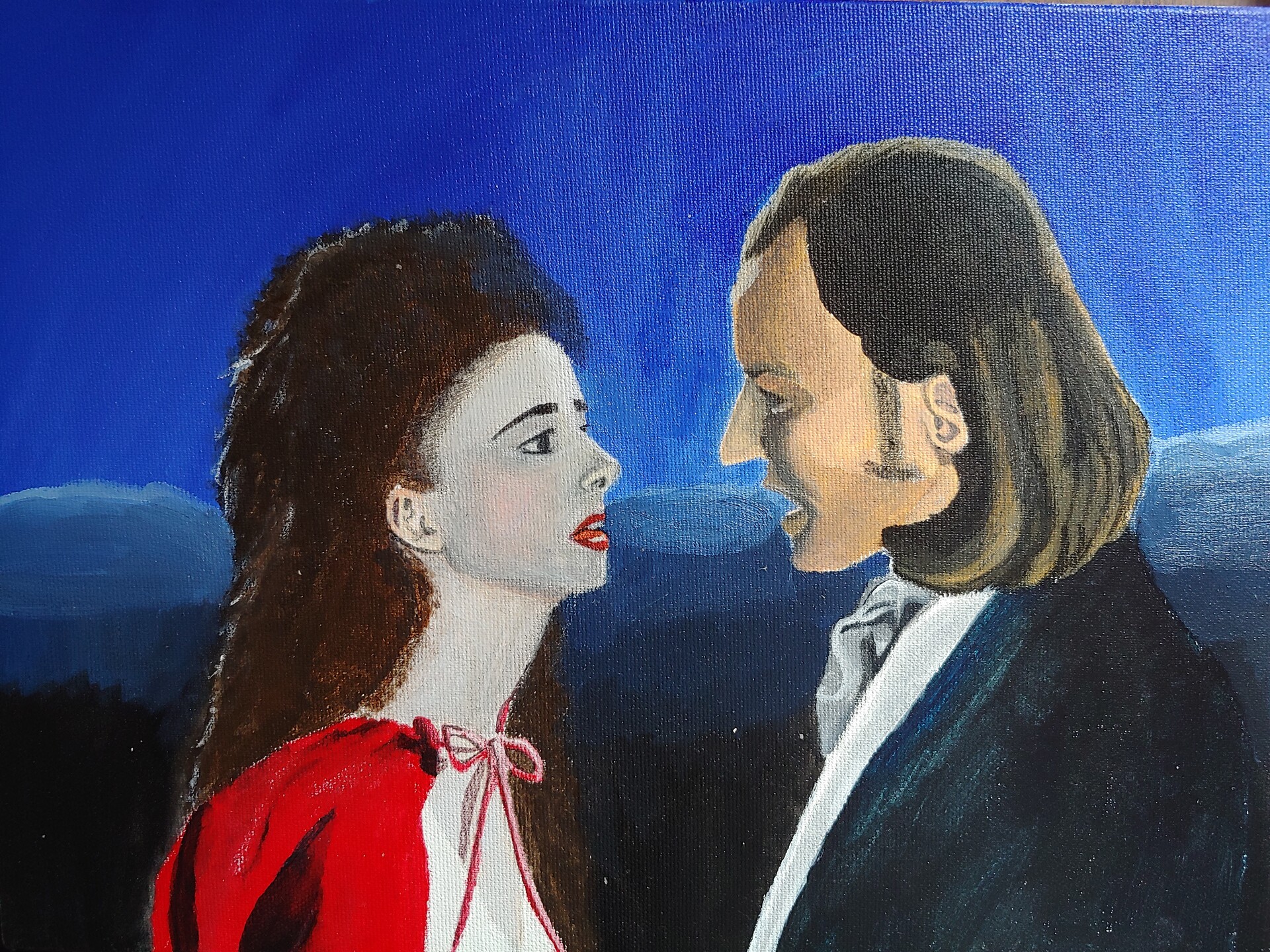 ArtStation - One of the Movie scenes in Phantom of the opera